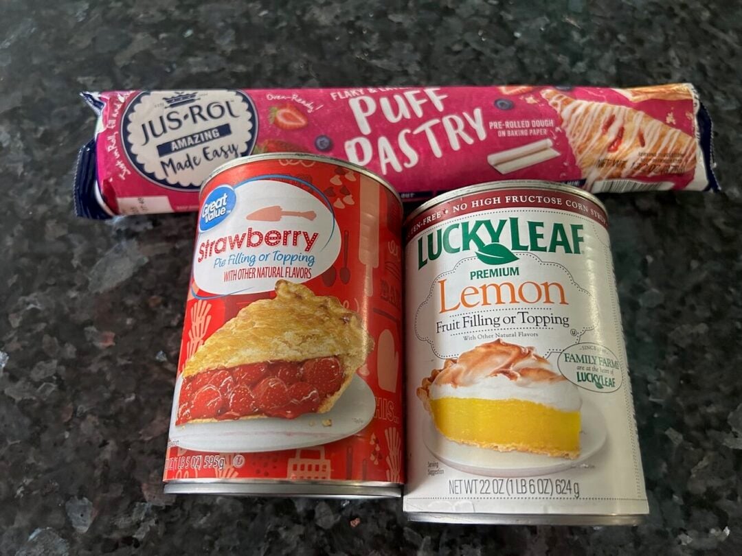 Strawberry Lemonade Pastry Puffs - Out of the Box Baking