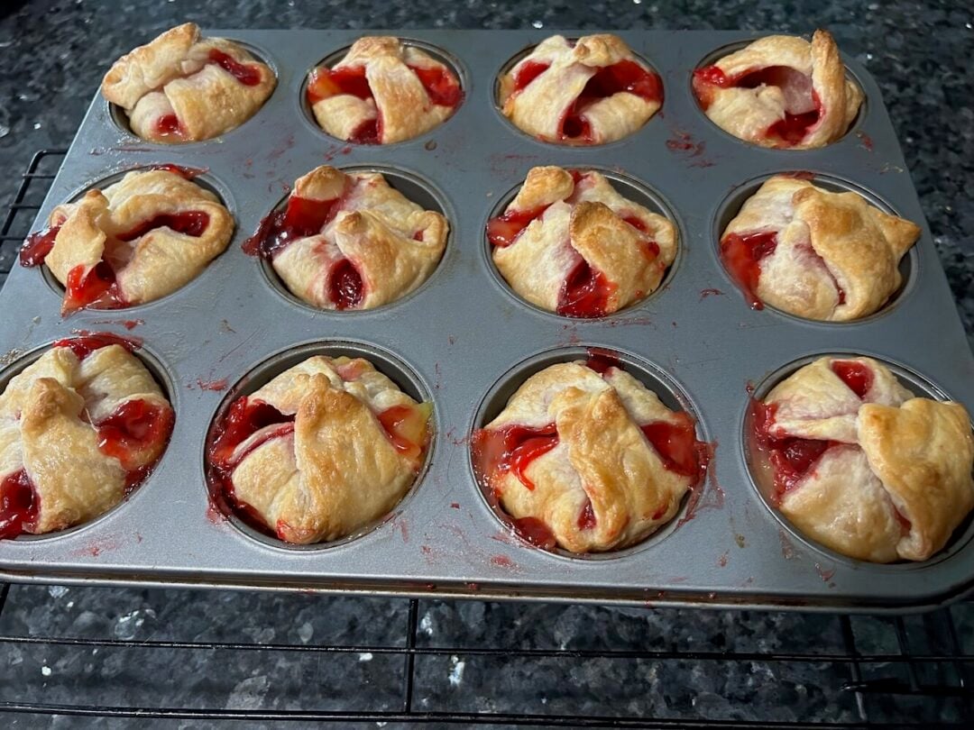 Strawberry Lemonade Pastry Puffs - Out of the Box Baking