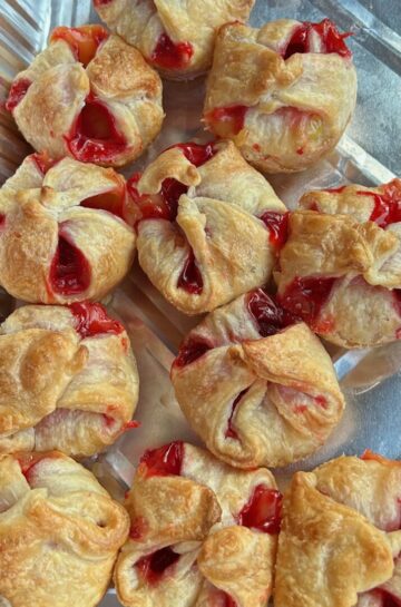 Strawberry Lemonade Pastry Puffs - Out of the Box Baking