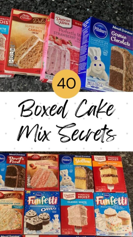 40 Boxed Cake Mix Secrets | Easy Baking Tips | Out of the Box Baking