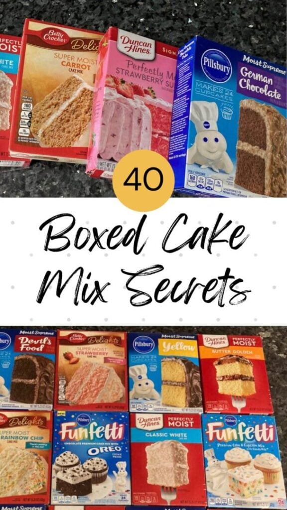 40 Boxed Cake Mix Secrets | Easy Baking Tips | Out of the Box Baking