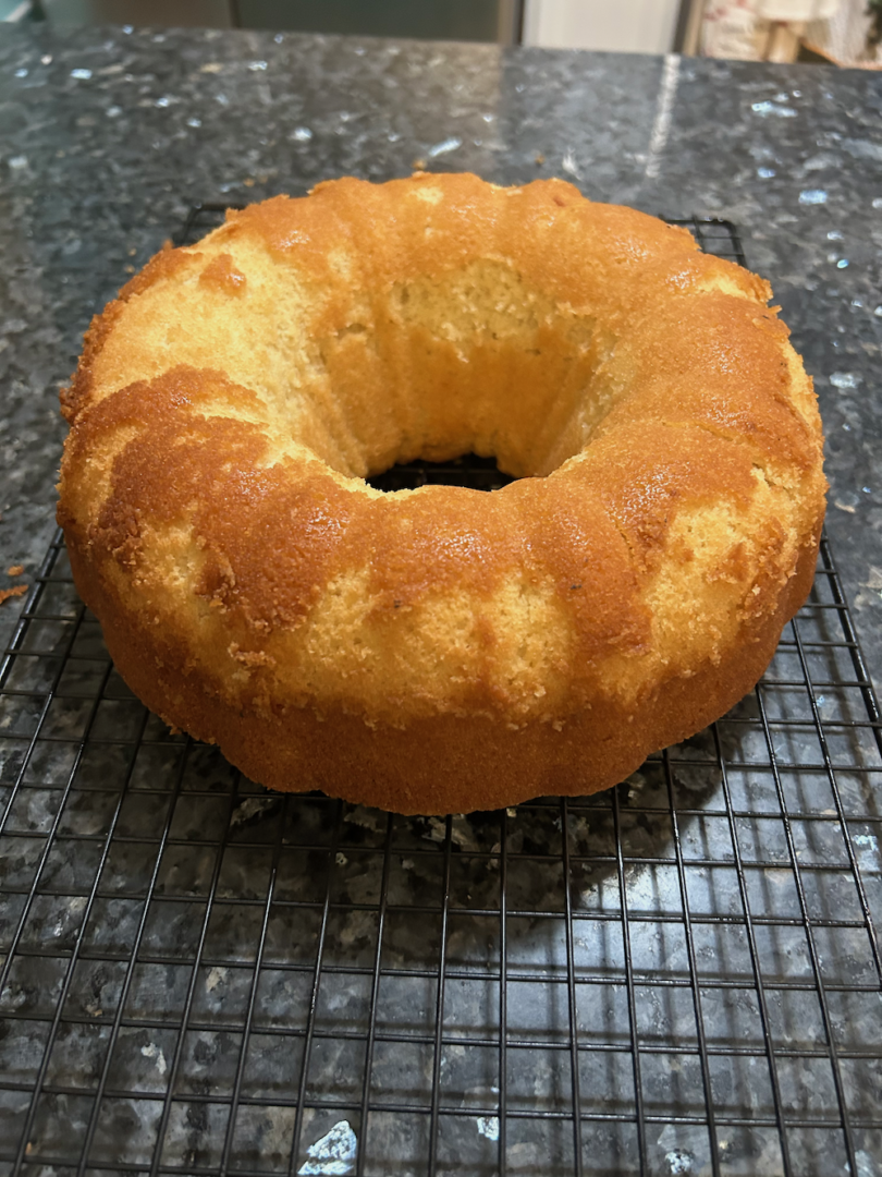 Sourdough Discard Pound Cake (From Scratch) - Out of the Box Baking