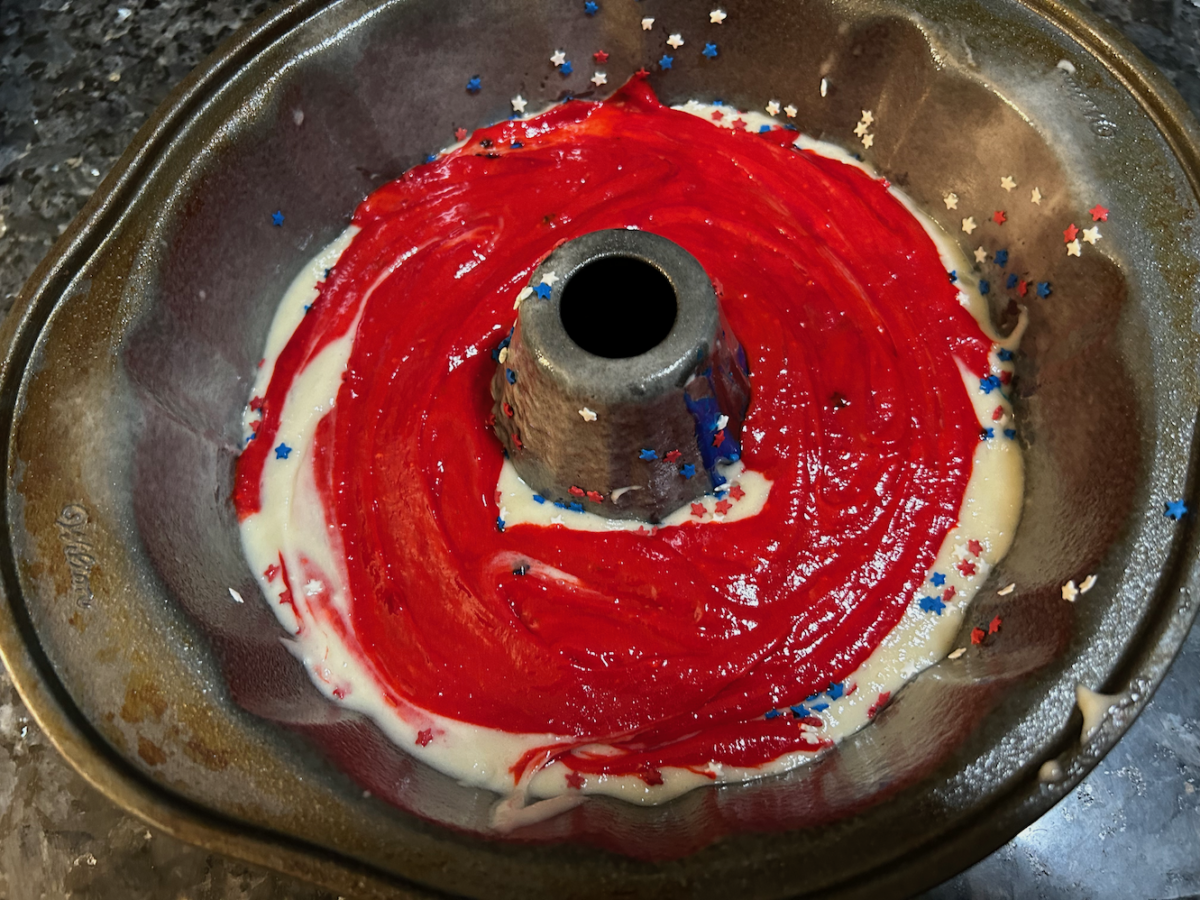 Star-Spangled Bundt Cake - Out of the Box Baking