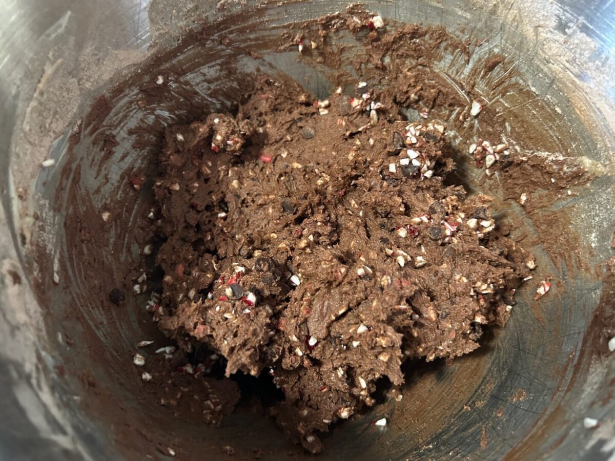 Double Dark Chocolate Peppermint Cookies