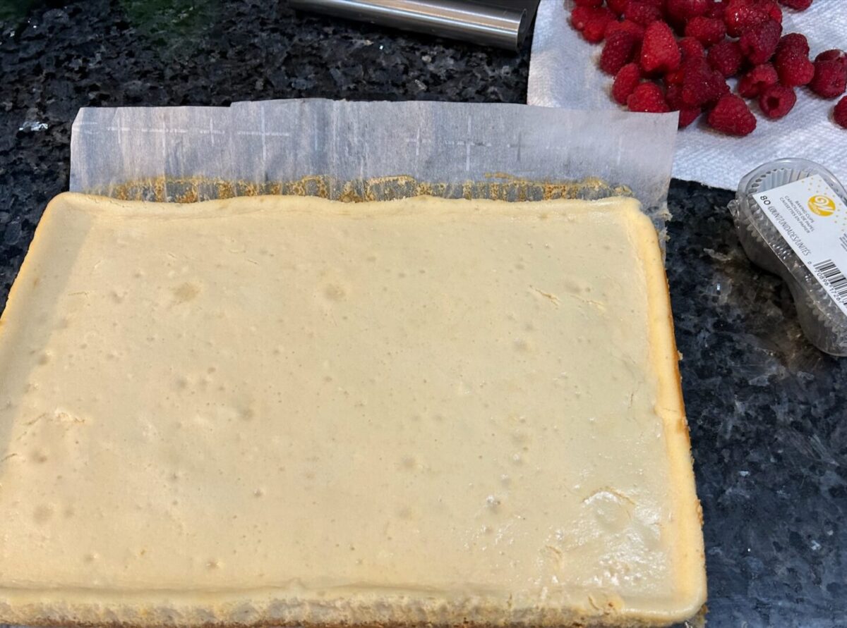 Luscious Raspberry Cheesecake Bites - Out of the Box Baking