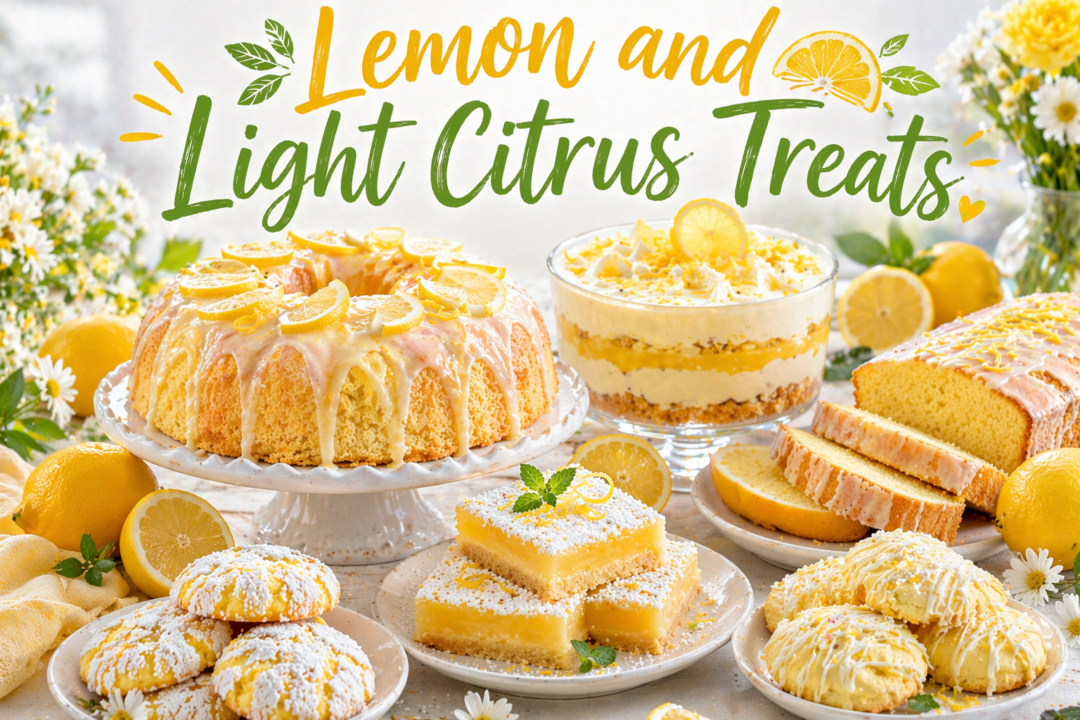 Easy Spring Desserts: Light, Fresh Recipes for the Season - Out of the ...