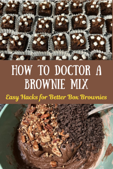 How to Doctor a Brownie Mix for Better Box Brownies