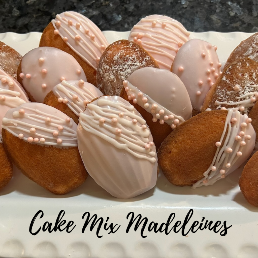 Easy Cake Mix Madeleines (Soft & Delicate Tea Cakes) - Out of the Box ...